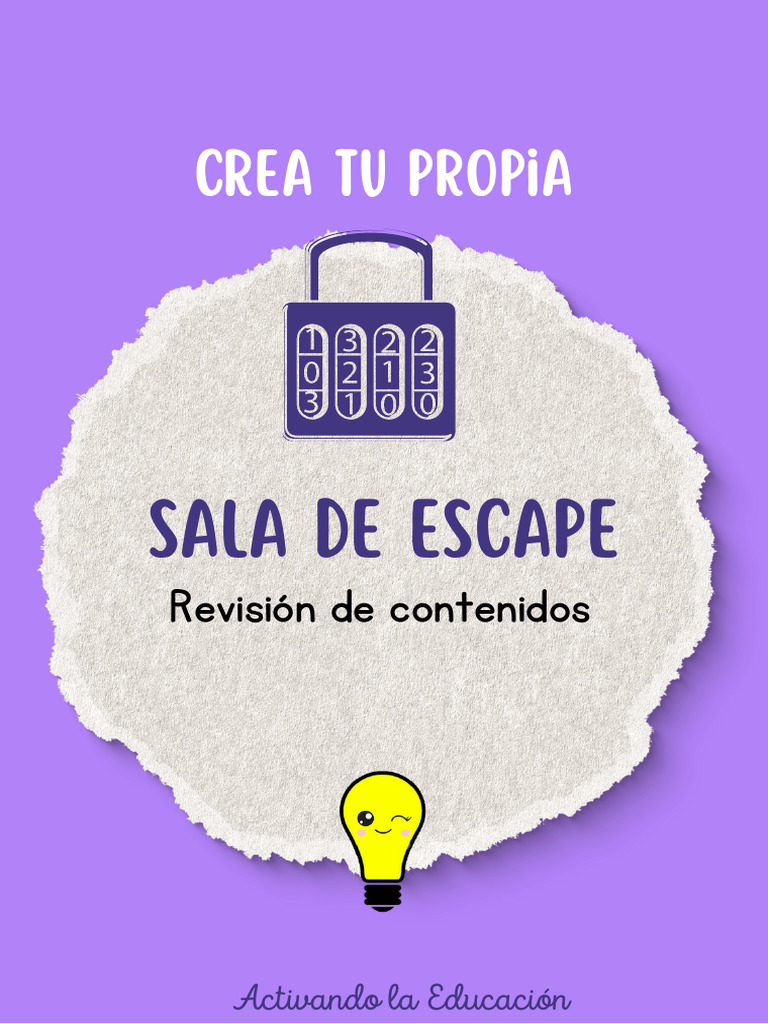 Tu Propia Sala de Escape | PDF | Crecimiento personal y profesional ...
