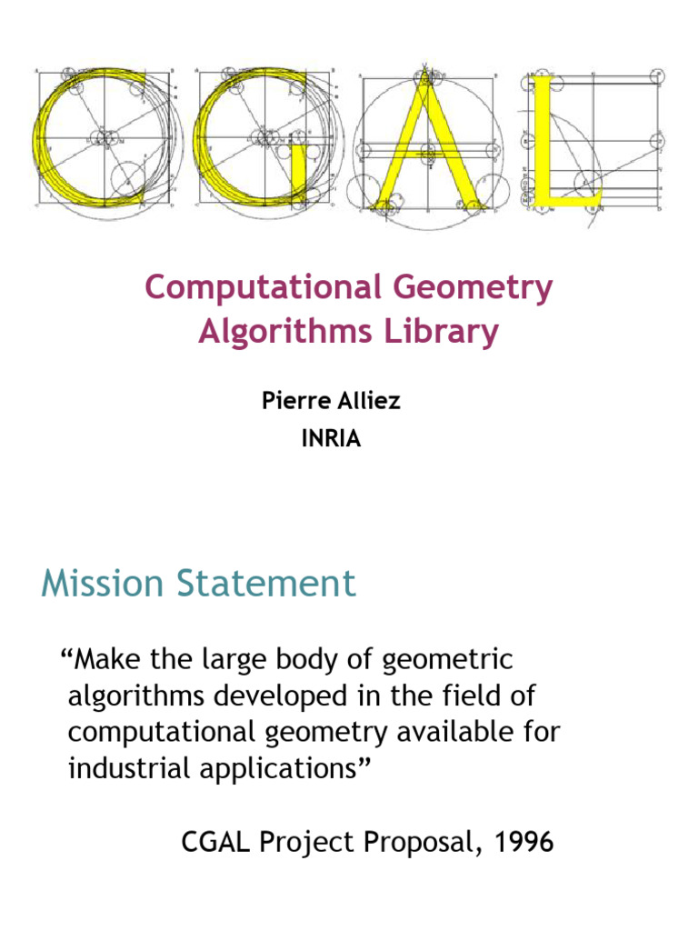 CGAL: Open Source Geometric Algorithms | PDF | Geometry | Arithmetic