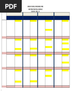 Matric Rewrite Timetable 2025 | PDF