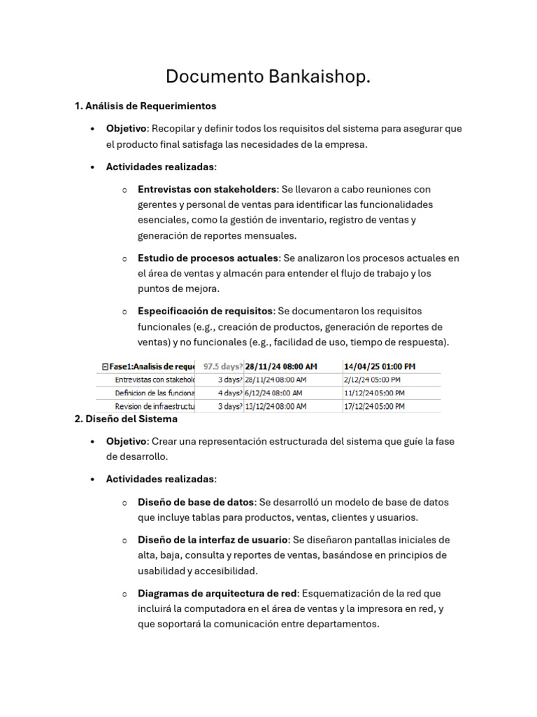 Documento Bankaishop | PDF | Bases de datos | Usuario (informática)