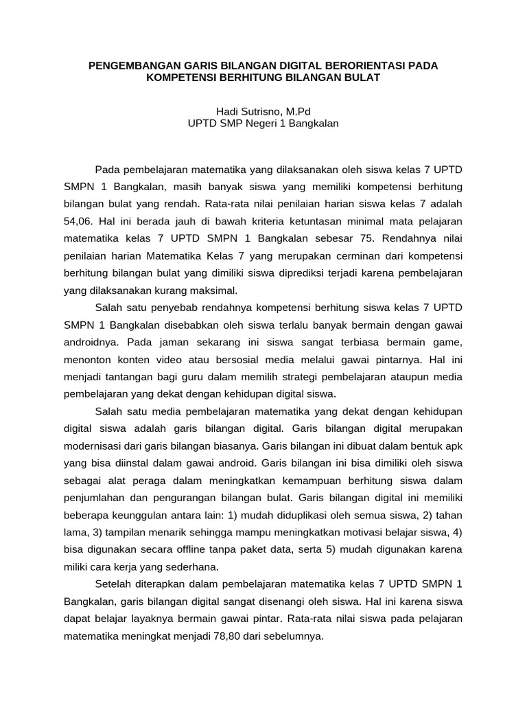 Contoh STAR | PDF | Komputer