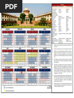 2025 Court Calender | PDF | Observances | Holidays