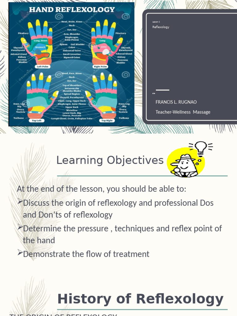 Powerpoint Reflexology | PDF | Reflexology | Hand