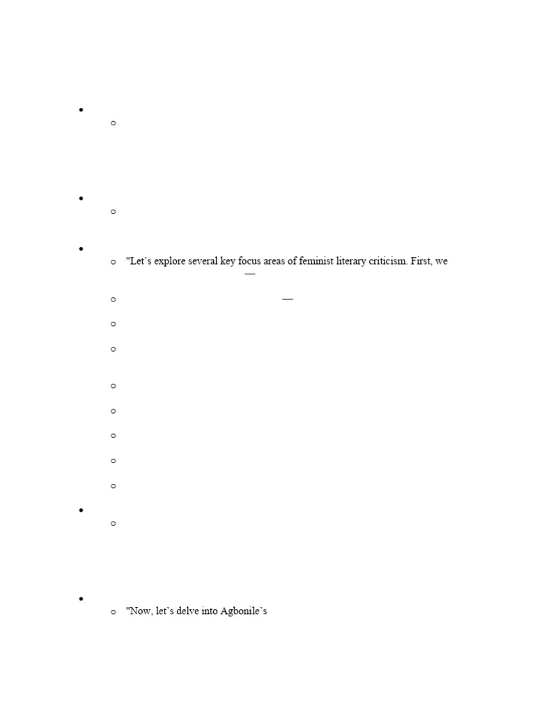 Speaker notes + layout | PDF | Gender Studies | Feminism