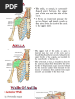 The Axilla Region - Borders - Contents - TeachMeAnatomy | PDF | Arm ...