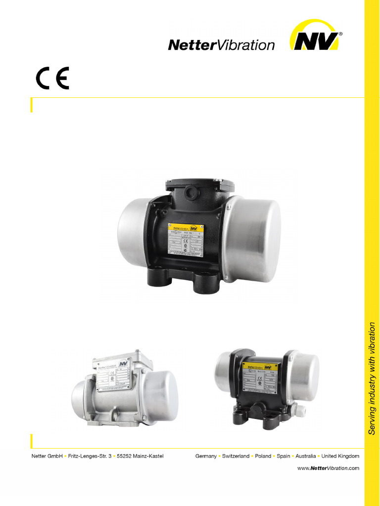 Vibro-Motor Manual | PDF | High Voltage | Electrical Engineering