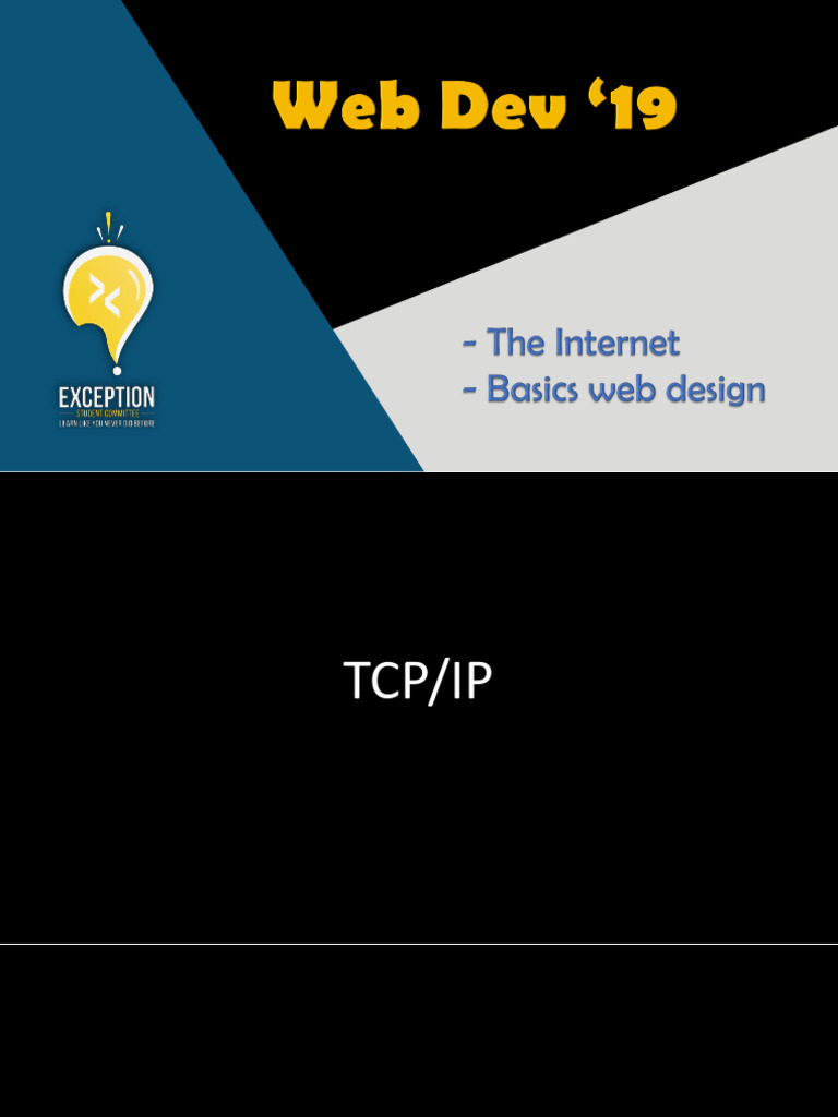 Slides | PDF | Html | World Wide Web
