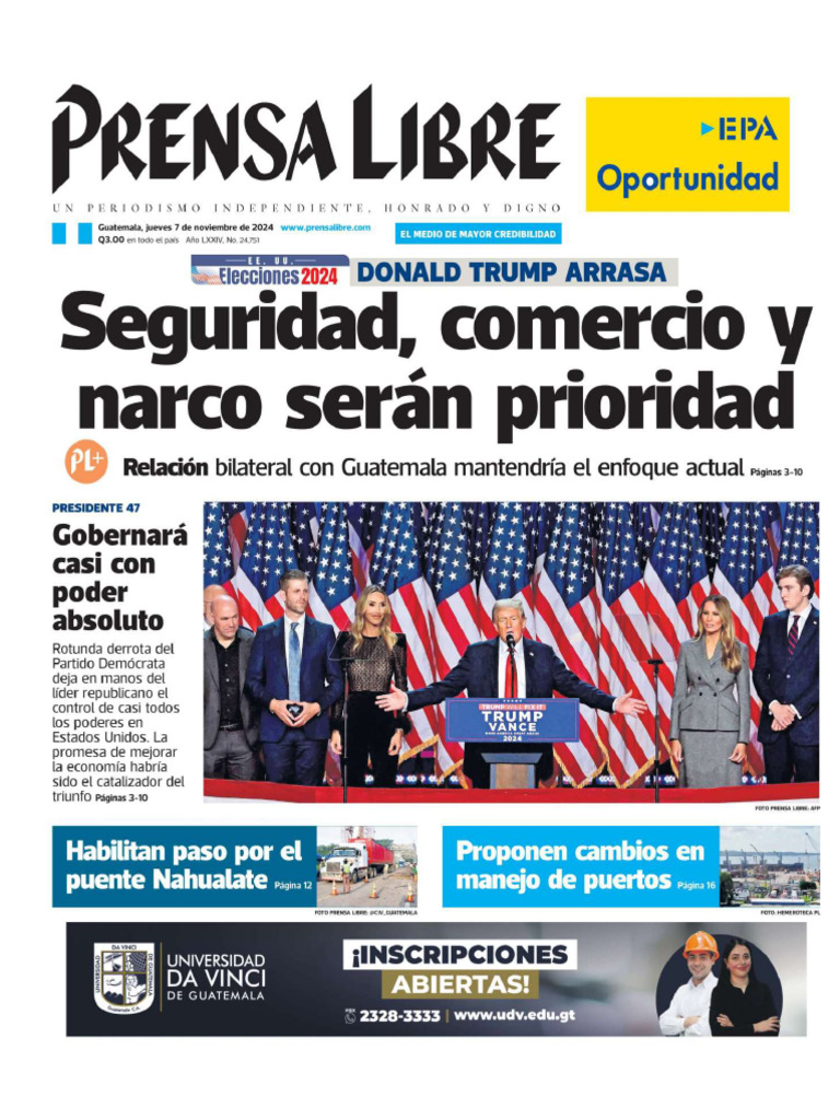 07 11 2024 Prensa Libre | PDF