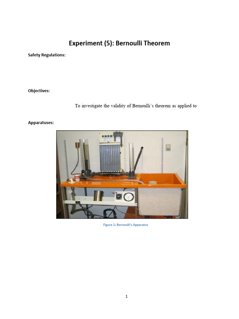 Bernoulli Theorem Experiment Guide | PDF | Observational Error | Errors ...