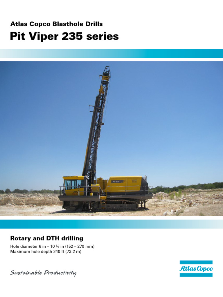 PV-235 | PDF | Drilling | Drill