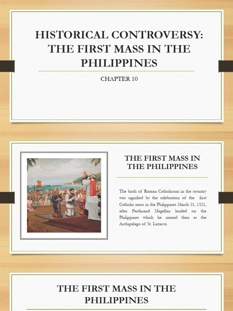 First Mass in The Philippines | PDF | Philippines