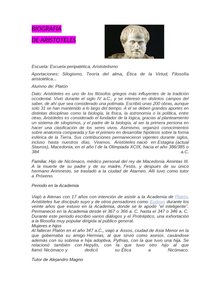 Biografia Luis | PDF | Sócrates | Platón