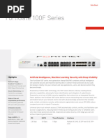 FortiGate 400F Datasheet | PDF | Security | Computer Security