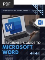 MICROSOFT WORD 2025 Book | PDF | Cursor (User Interface) | Microsoft Office
