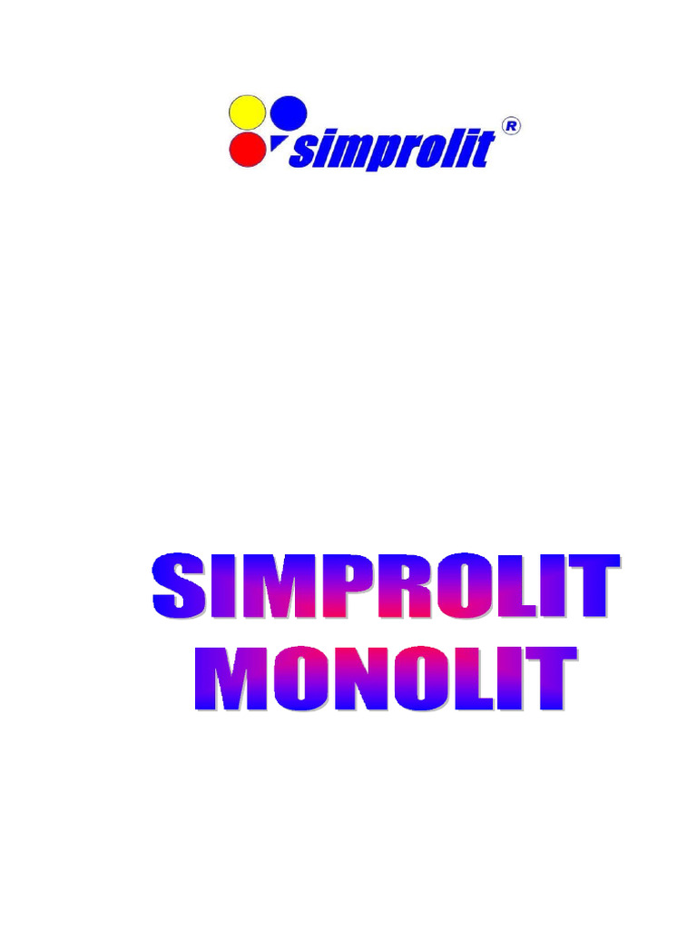 Simprolit - Eng | PDF