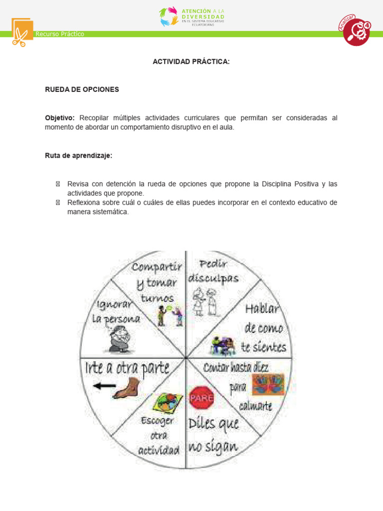 Actividades para Manejar Disruptivos en Aula | PDF | Crecimiento ...
