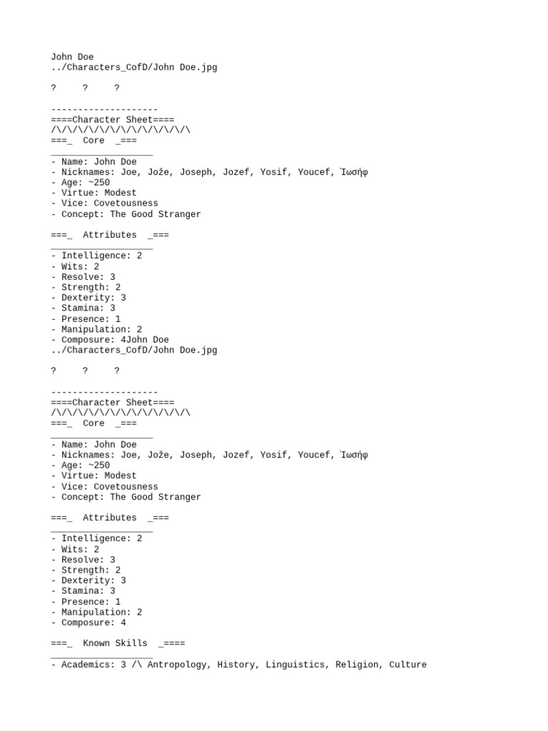 Draft 4 Joe Doe | PDF | Psychology