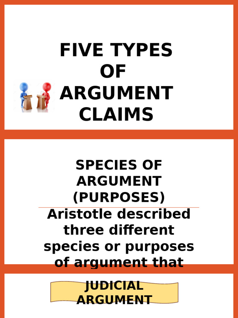 types-of-argument-claims | PDF | Argument | Logos