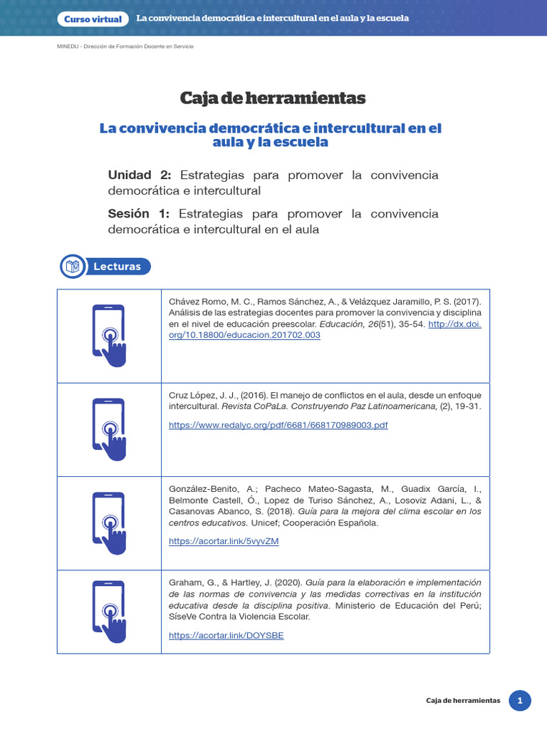 9-Caja de Herramientas U2S1 - LCDIAE | PDF | Escuelas