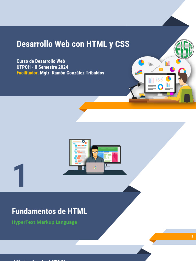 Módulo II - Desarrollo Web Con HTML - 2024 | PDF | HTML | Red mundial