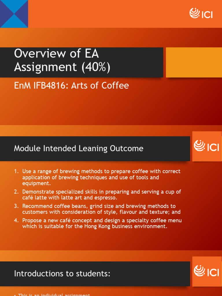 Overview of EA IFB4816 | PDF | Coffeehouse | Coffee
