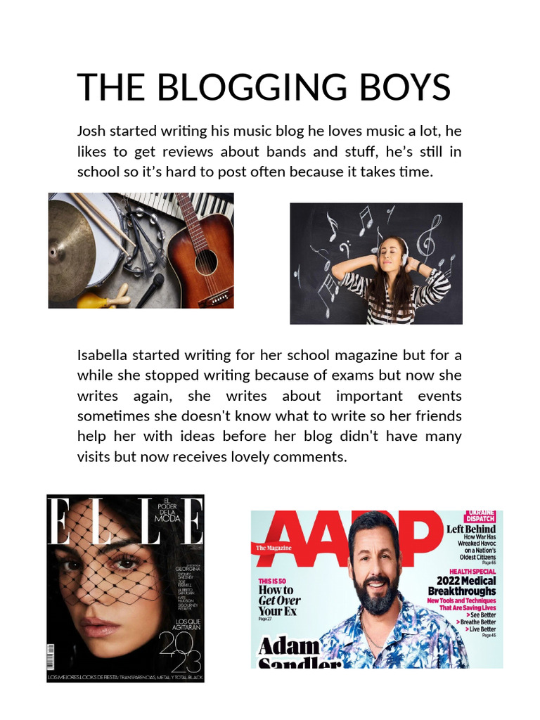 School Blogging Experiences and Tips | PDF