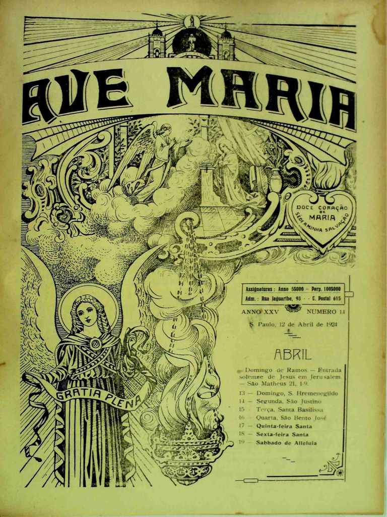 Revista Ave-Maria | PDF