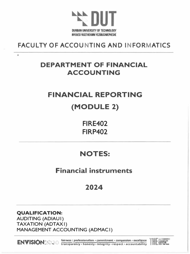 Financial Instruments | PDF