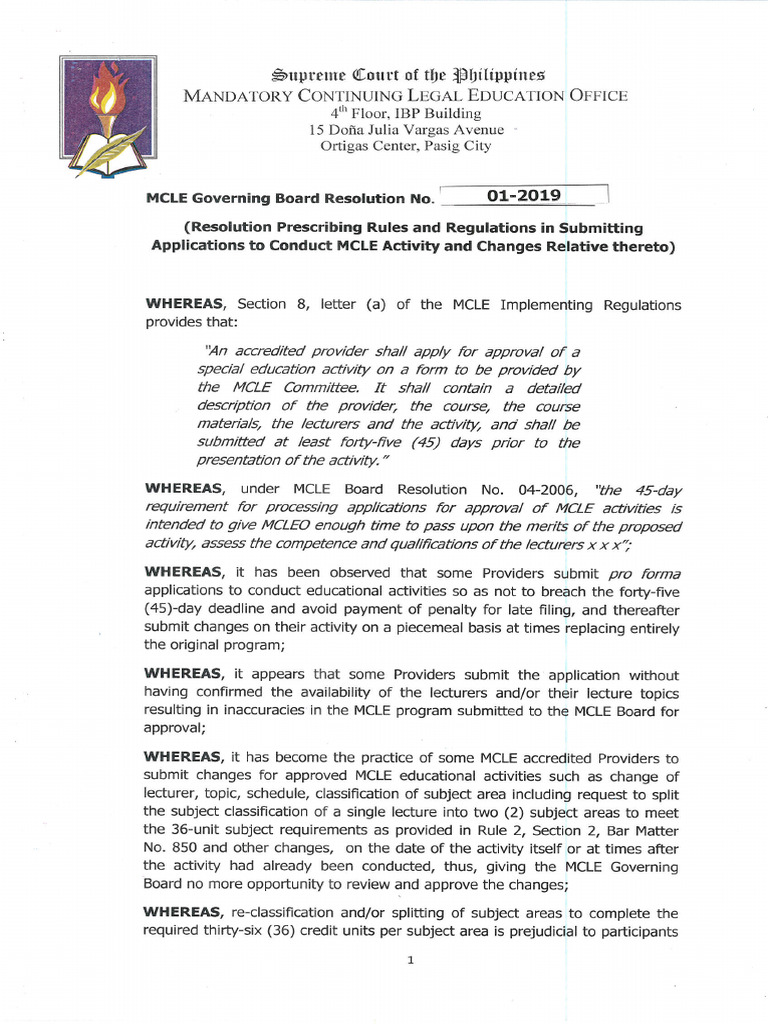 MCLE - Submit Roster | PDF