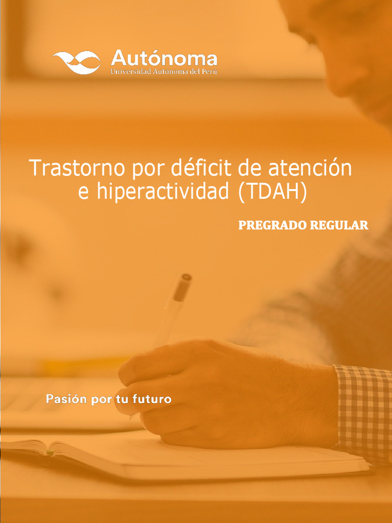 Lectura - Tdah | PDF | Desorden hiperactivo y deficit de atencion | Trastorno mental