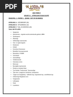 Afrikaans Writing Formats and Layouts | PDF