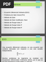Método Runge-Kutta de Cuarto Orden | PDF | Ecuaciones | Análisis numérico
