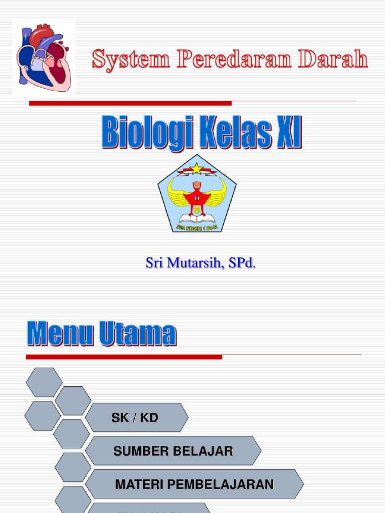 Materi Sistem Peredaran Darah Manusia Kelas Xi | PDF