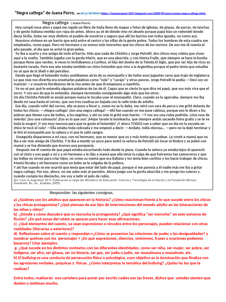 Act - La Negra Catinga | PDF | Novela negra, policíaca y suspenso