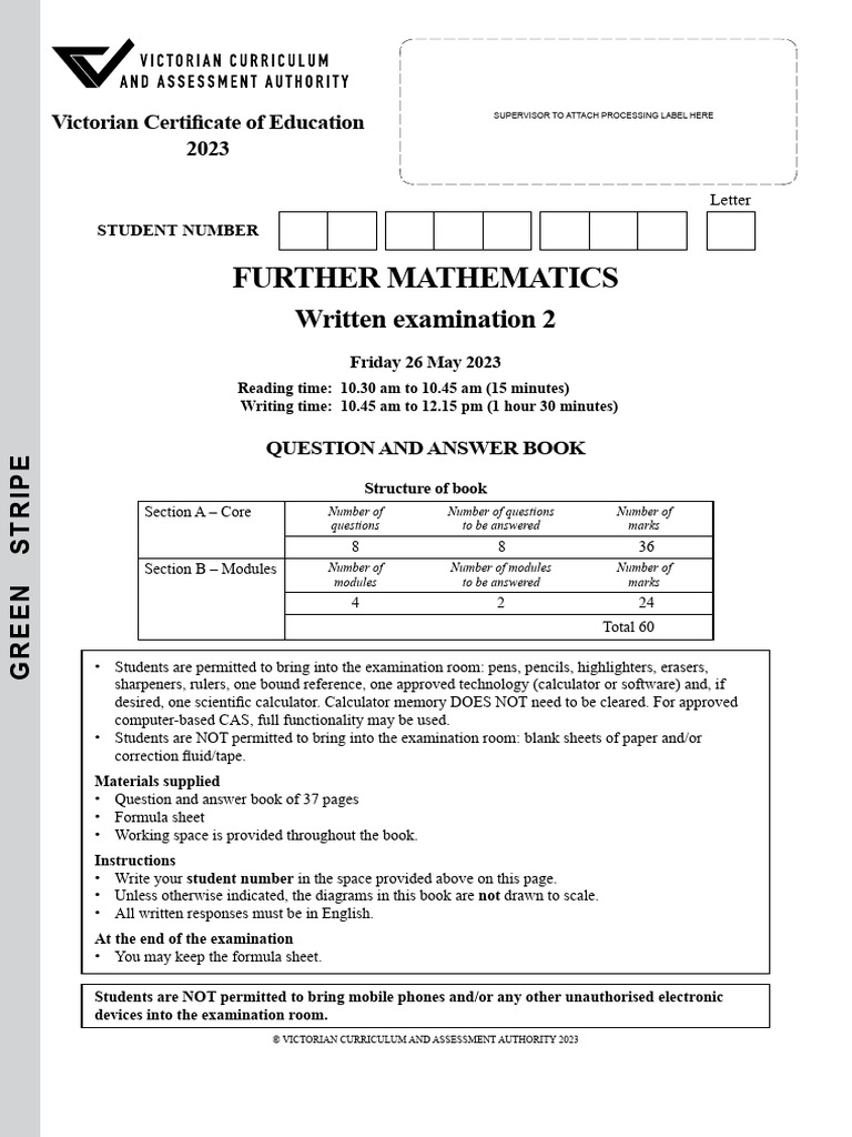 Vcaa FM NHT Vce Exam 2 2023 | PDF | Workweek And Weekend | Errors And ... Vcaa FM NHT Vce Exam 2 2023 | PDF | Workweek And Weekend | Errors And ...