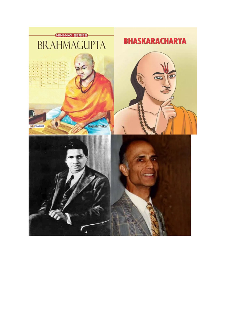 Indian Mathematicians' Contributions | PDF