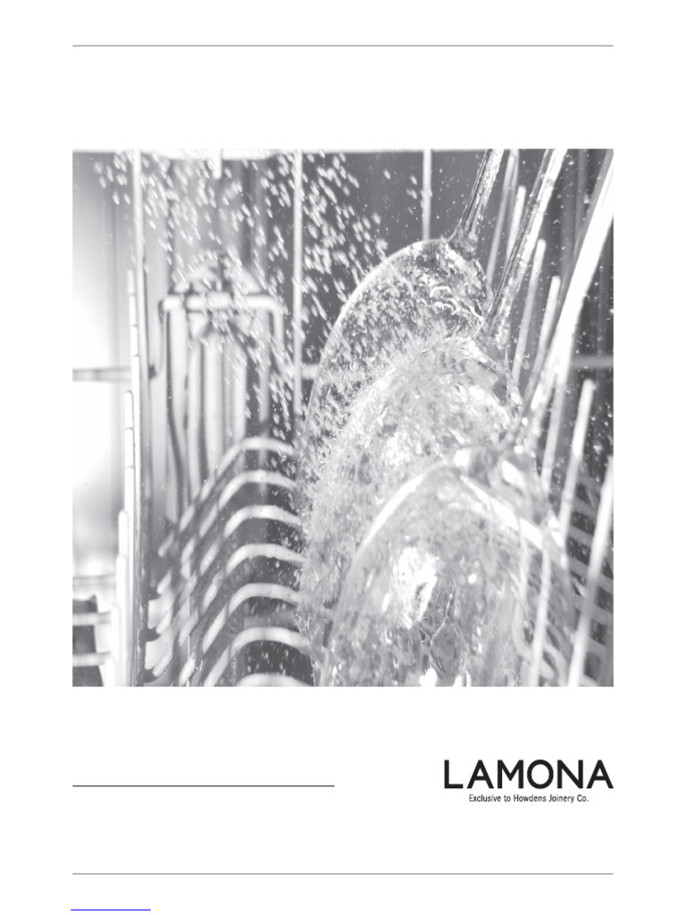 Lamona LAM8603 Dishwasher | PDF | Dishwasher | Manufactured Goods