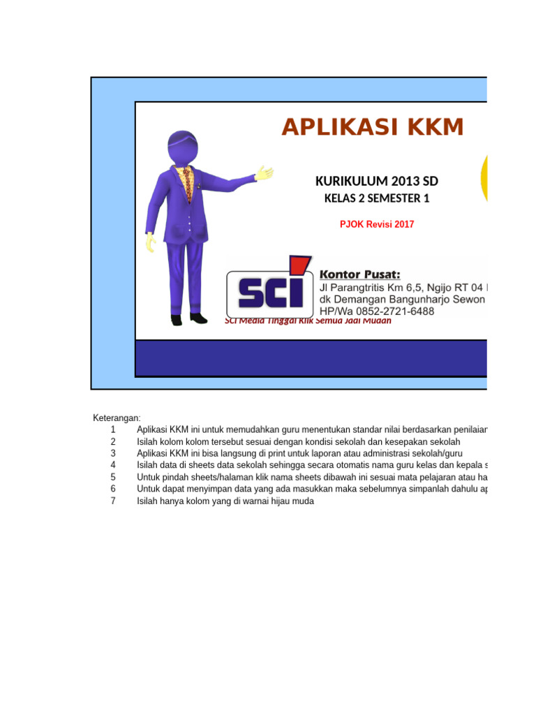 Aplikasi KKM Pjok Kelas 2 Sem 1 | PDF