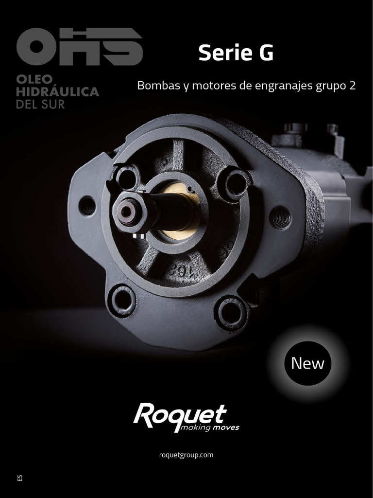 Bombas y Motores de Engranajes Roquet | PDF | Engranaje | Rodamiento ...