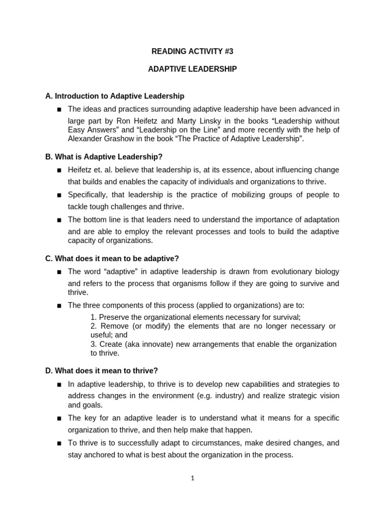 LEADERSHIP | PDF | Leadership | Strategic Planning
