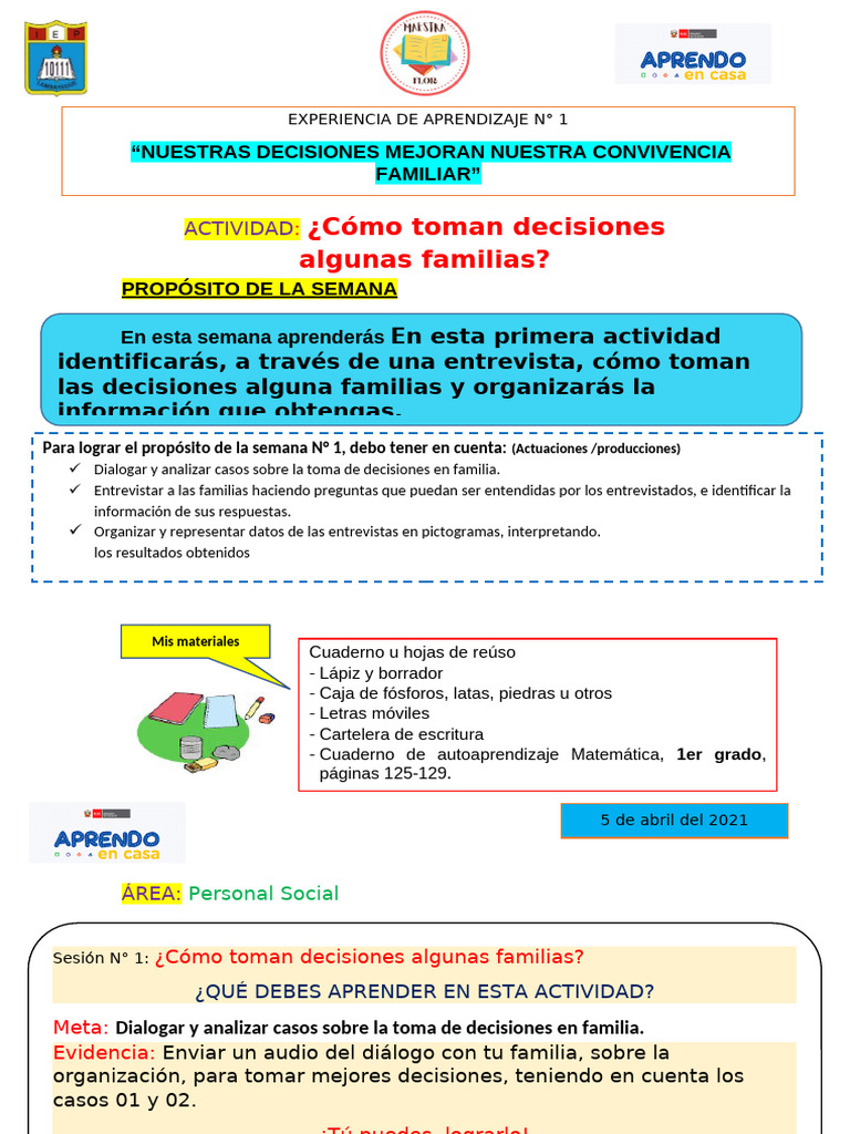 Cómo Toman Decisiones Algunas Familias | PDF | Cognición