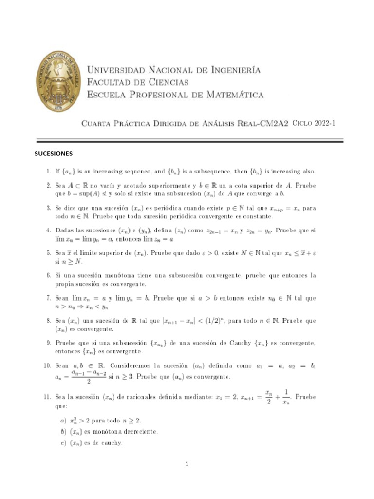 Práctica Dirigida 4 | PDF