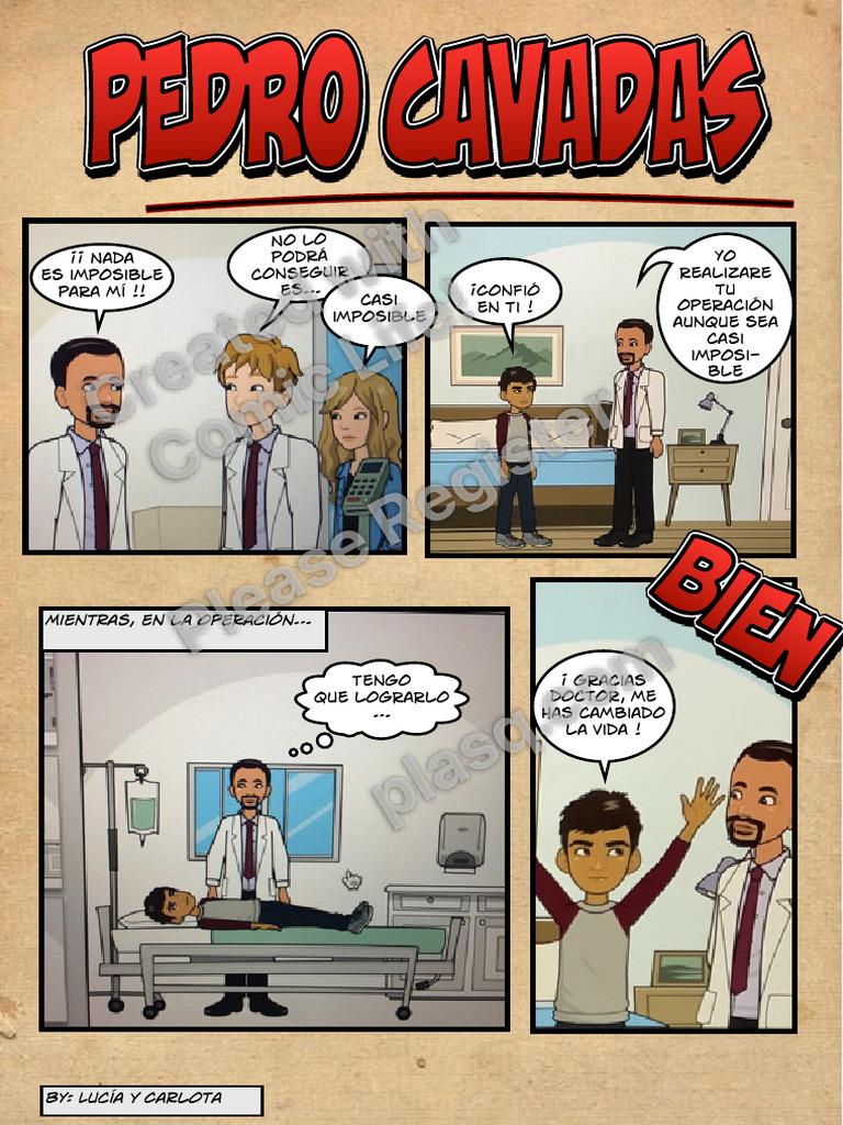 Comic Pedro Cavadas | PDF