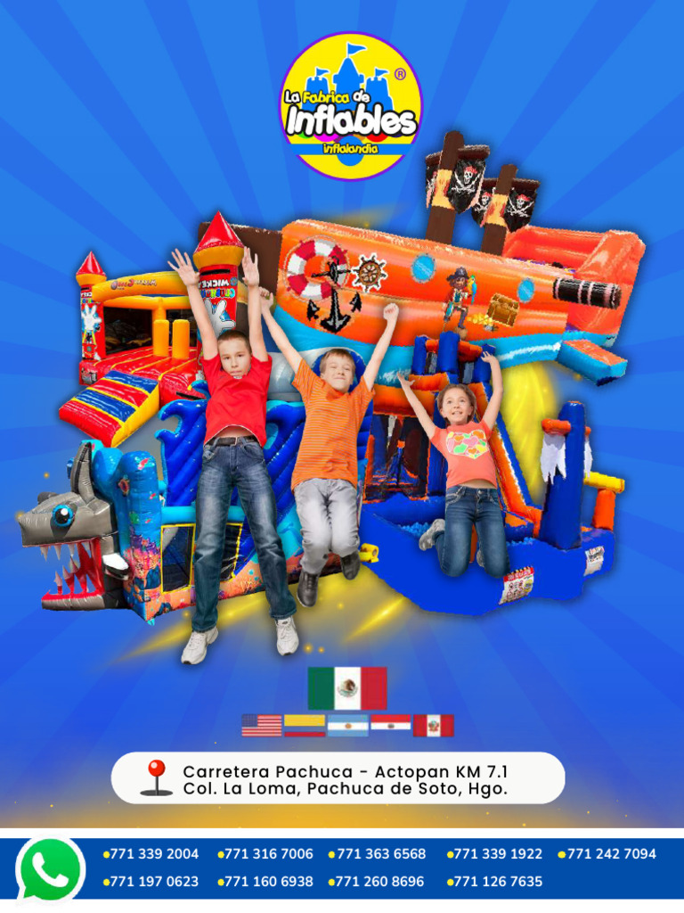 Cátalogo - 2024 Fabrica de Inflables | PDF