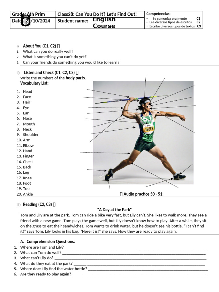 6th Grade Communication Skills Activities | PDF
