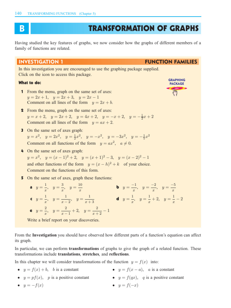Investigation-Combined Transformations | PDF | Mathematical Analysis ...