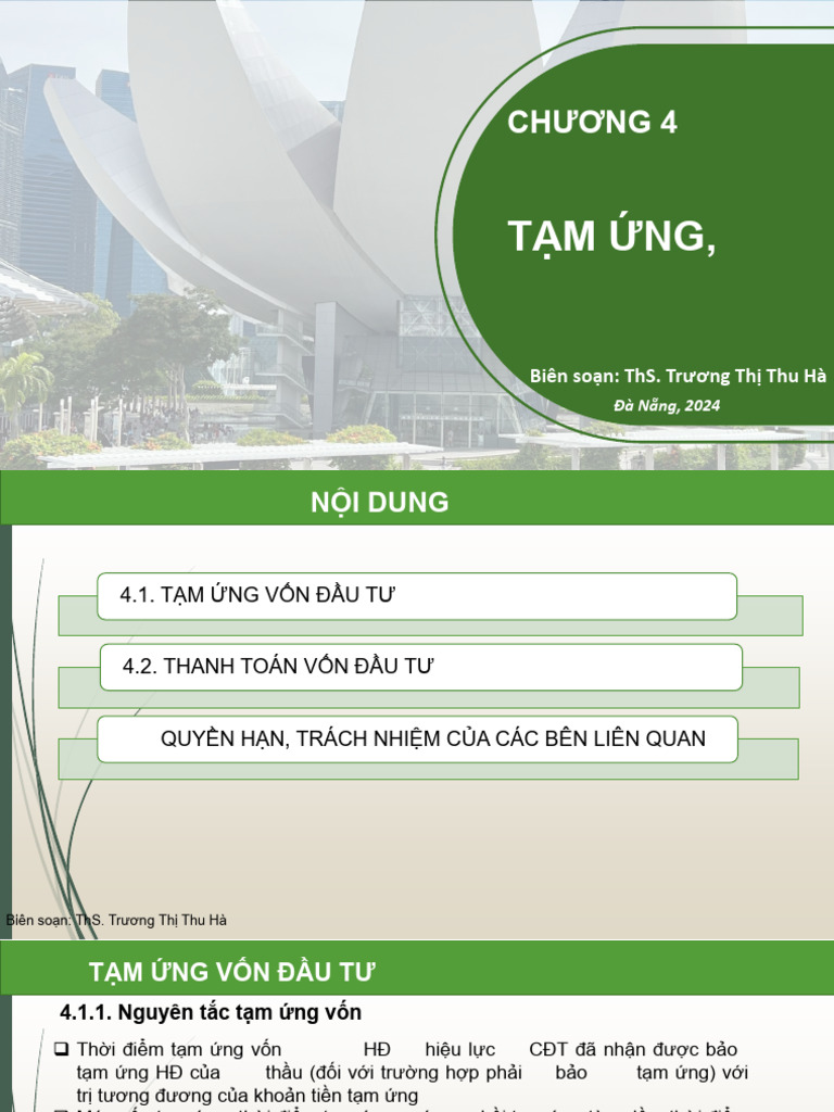 Chương 4 - Công Tác T M NG, Thanh Toán | PDF