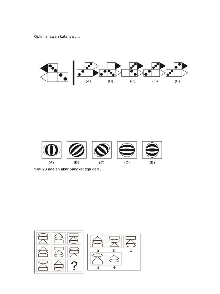 Latihan Psikotes dan Kisi-Kisi S2 | PDF