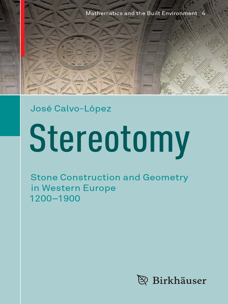Stereotomy: José Calvo-López | PDF | Vault (Architecture) | Dome