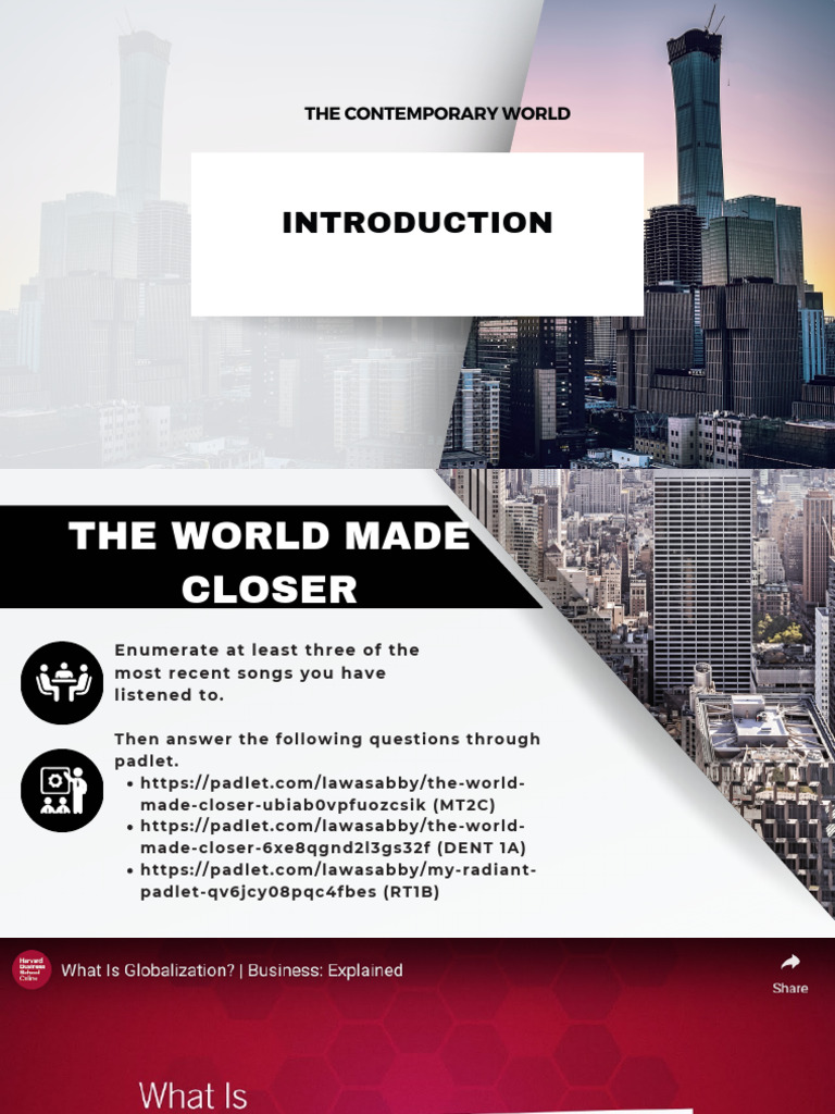 TCW Module 1 Globalization | PDF | Globalization | Trade